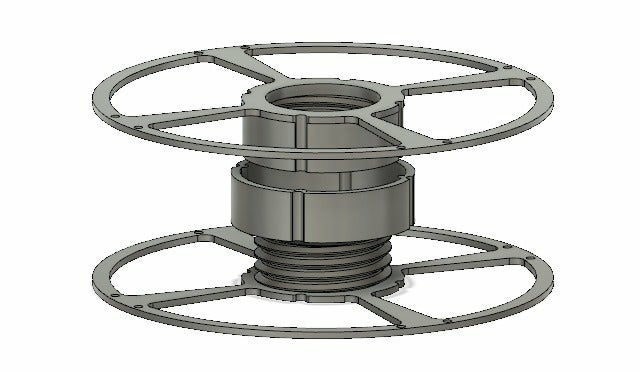 Бесплатный STL файл One-third Master Spool 🪢・Модель 3D-принтера для ...