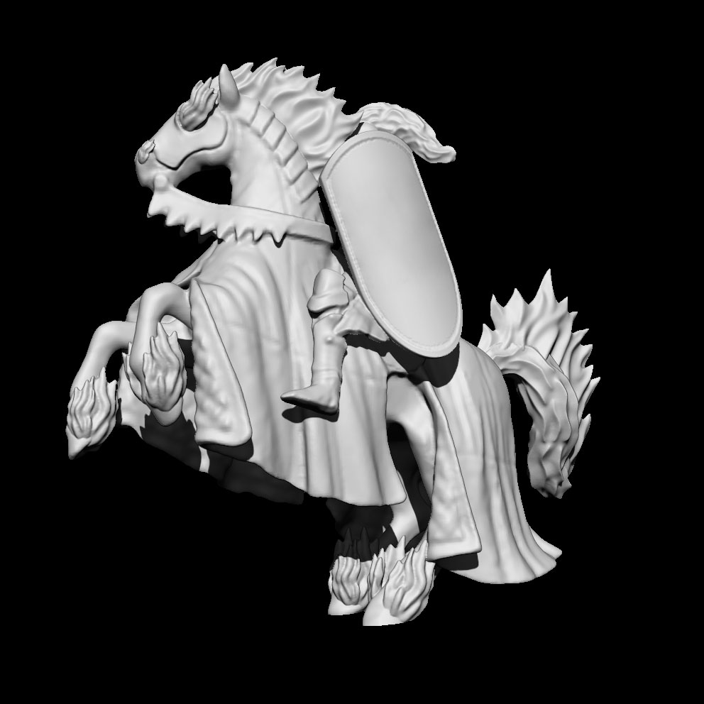 Free STL file Fey Knight 🎲・3D printer design to download・Cults