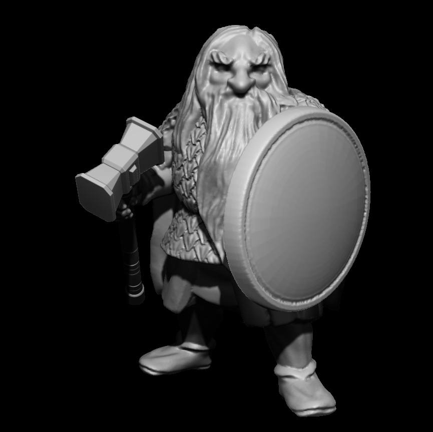 Free 3D file Greybeards ⚔️・Object to download and to 3D print・Cults
