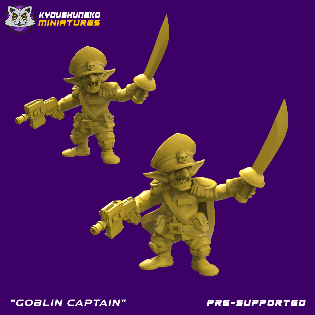 STL file goblin commander・3D printer design to download・Cults