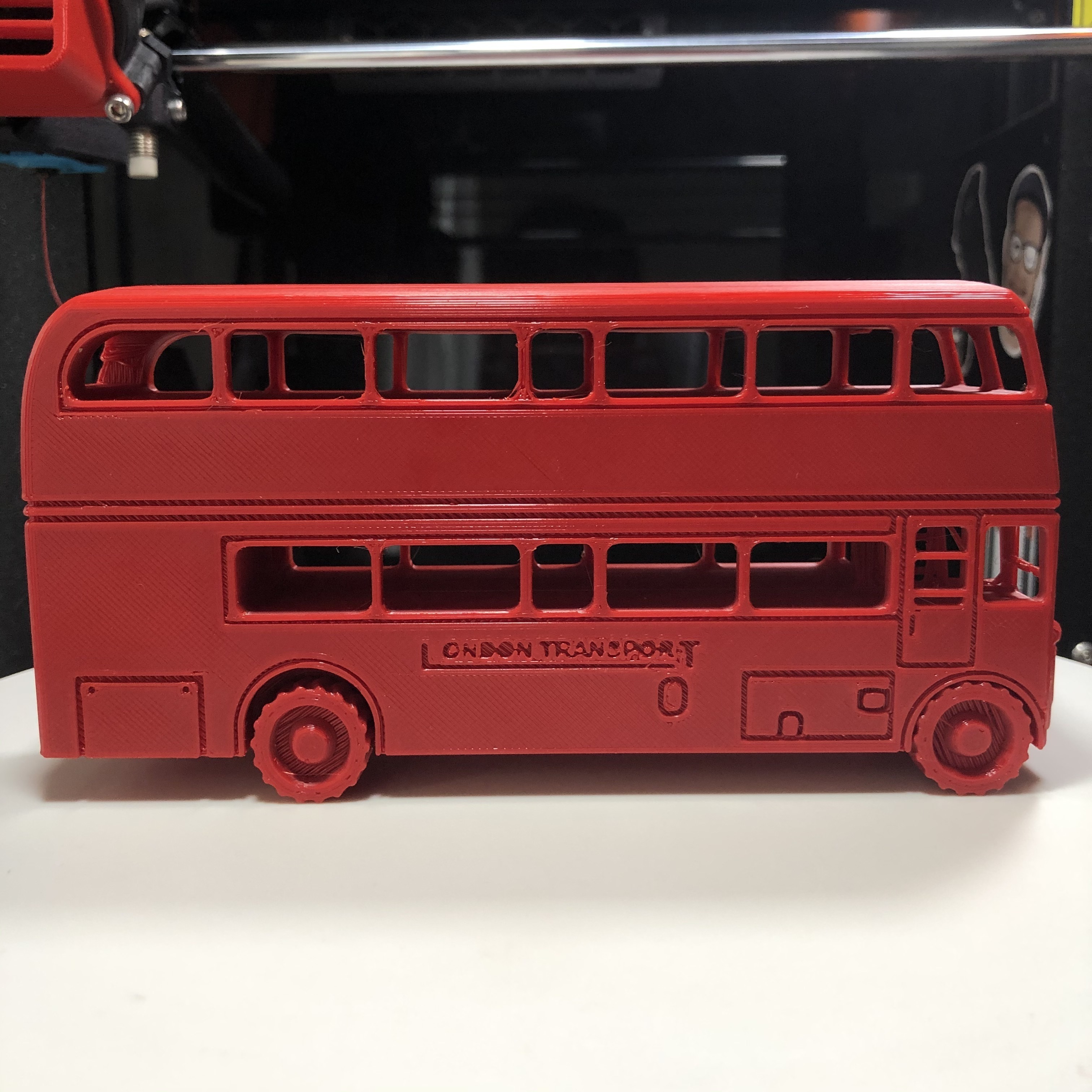STL file Heritage London Bus (Print-in-Place) 🚌・3D printer design to ...