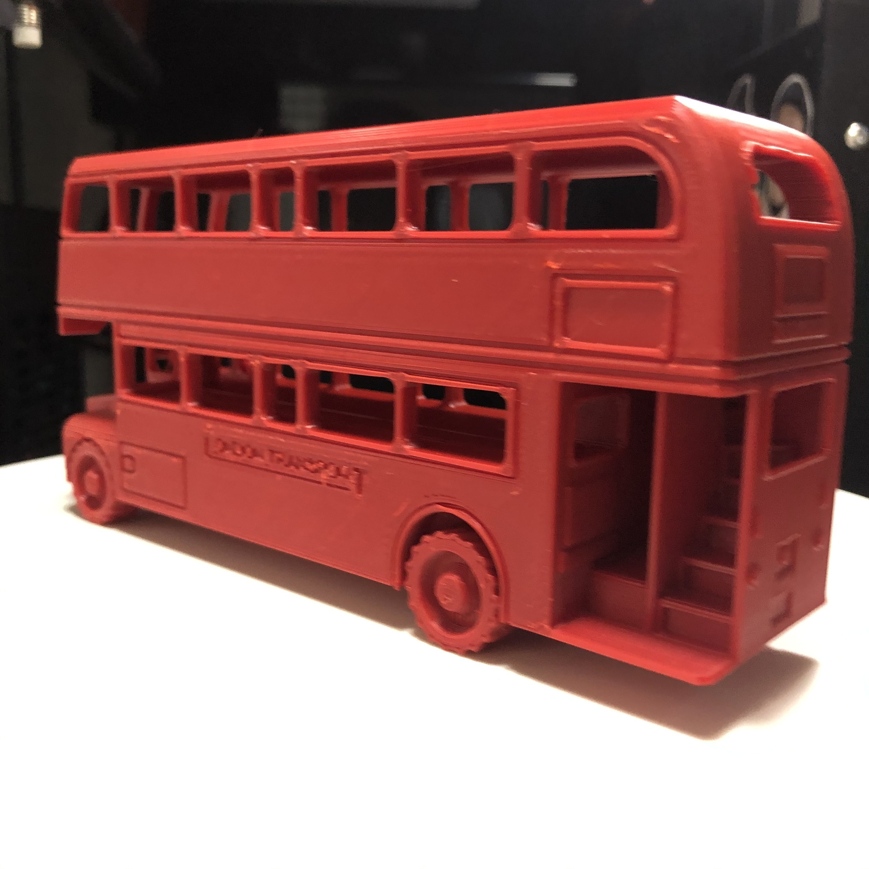 STL file Heritage London Bus (Print-in-Place) 🚌・3D printer design to ...