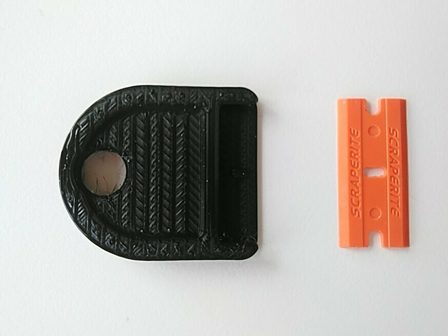 Free 3D file Scraperite Razor Holder・3D printing design to download・Cults