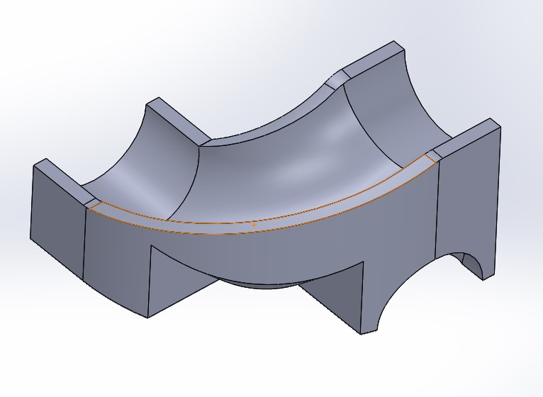 STL file Duplo marble race curved slope - Right・3D printer design to ...