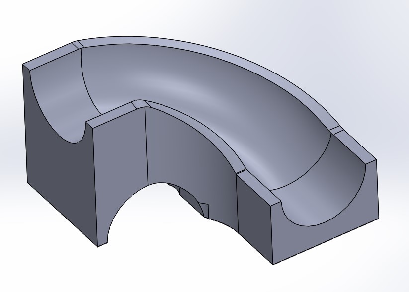 STL file Duplo marble race curved slope - Right・3D printer design to ...