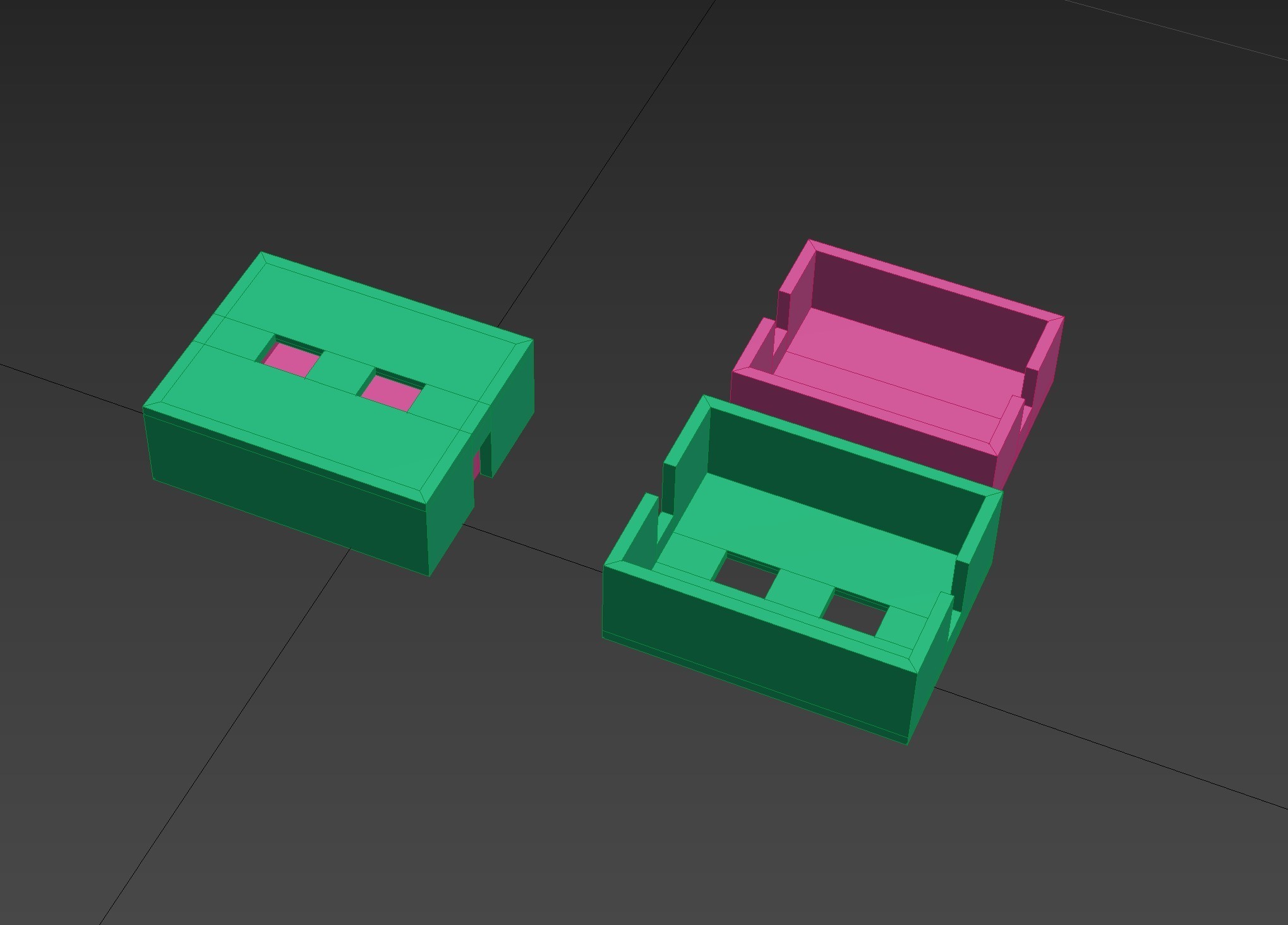 Free OBJ file Step Down Module - Box・3D printing template to download・Cults
