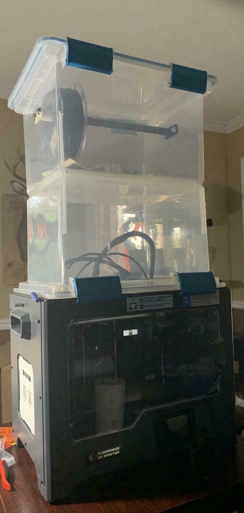 Fichier 3D gratuit FlashForge Filament Dry Box・Objet pour imprimante 3D ...