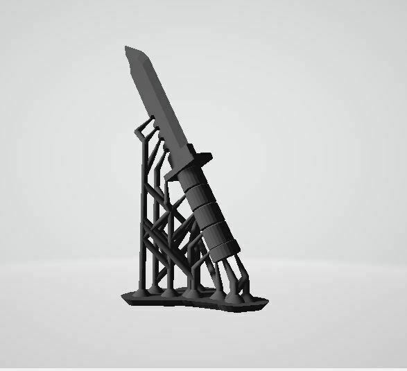 Free STL file Melee Weapon Core Collection - 1:12 Action FIgure Weapons ...