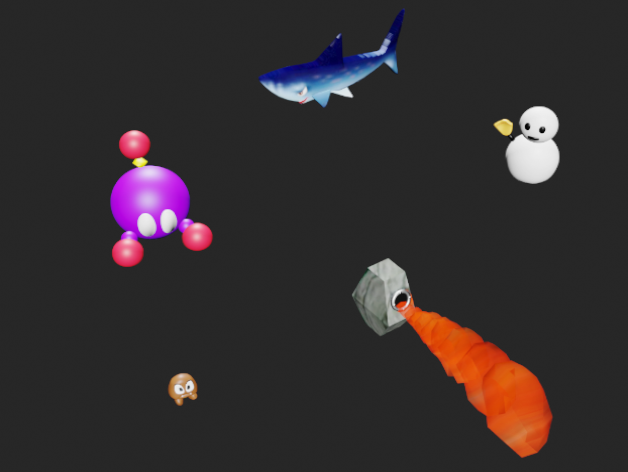 Free STL file Mario 64 Collection Part 4・3D printing model to download ...