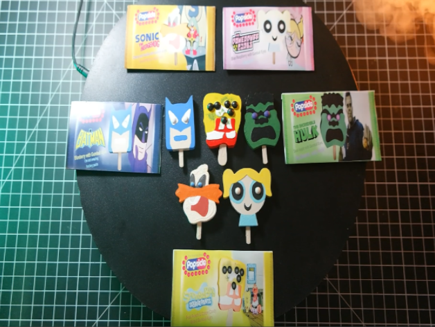 Бесплатный STL файл Classic Popsicle Collection Part 1・3D-печатный ...