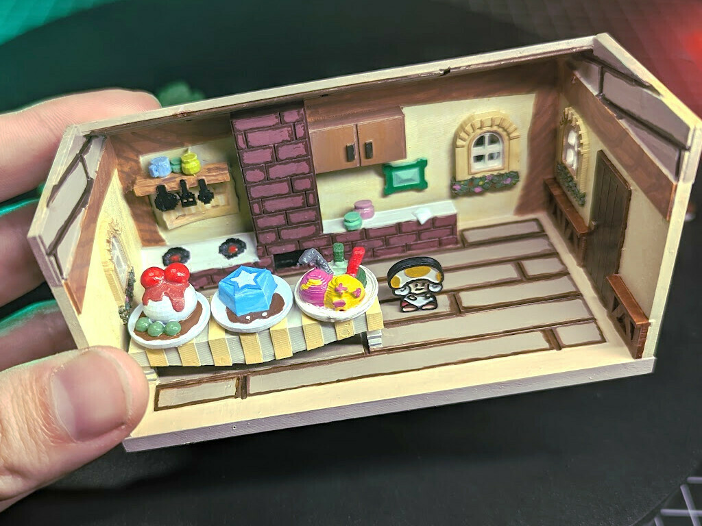 Archivo 3D gratis Paper Mario 64: La cocina de Tayce T.・Plan para ...