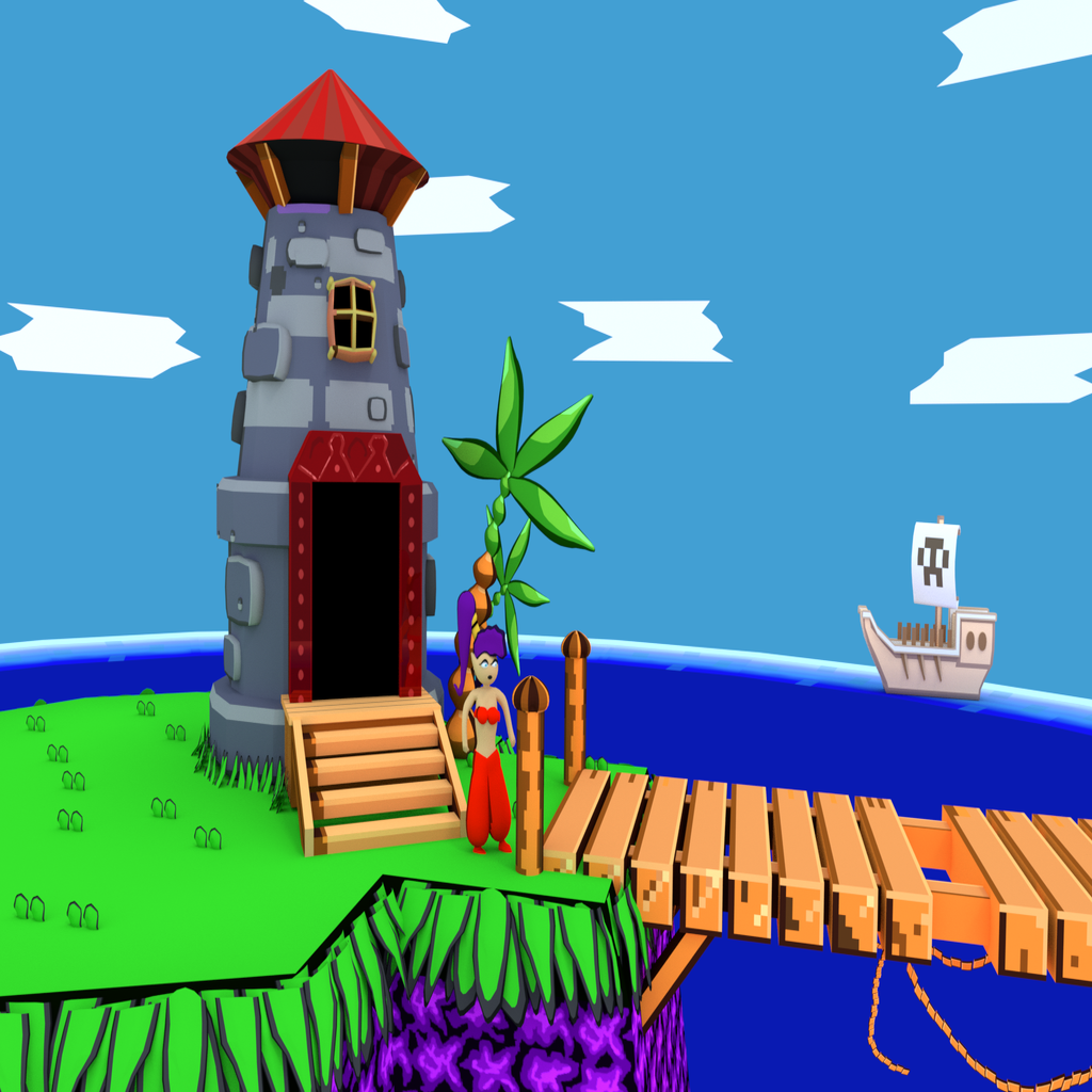 Free STL file Shantae・3D printer design to download・Cults