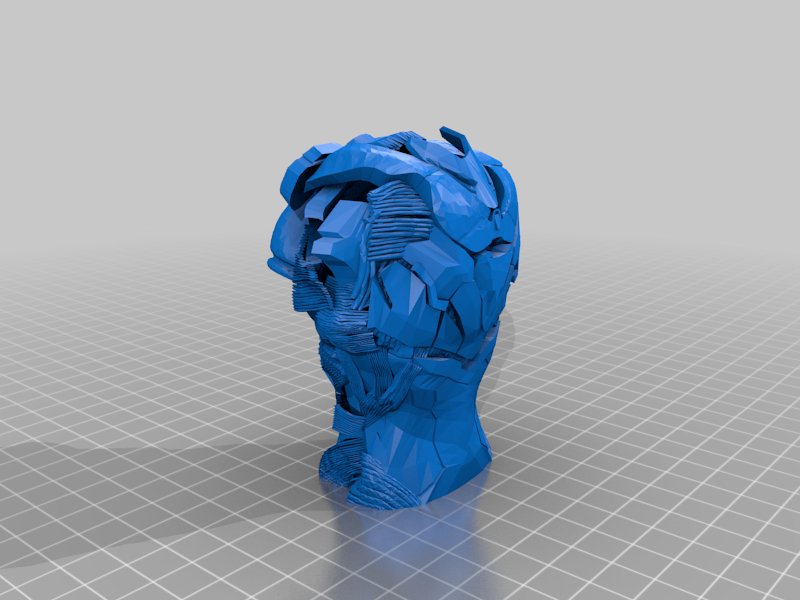 Free STL file Metroid Dread Armor Bust 👤・3D print object to download・Cults