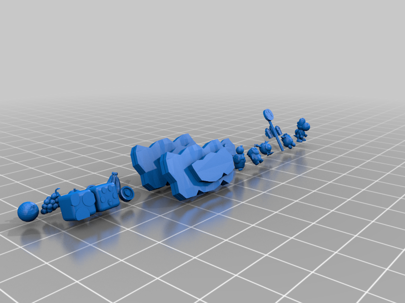 Free 3D file Yoshi Story Level 1 Print 🎚️・Model to download and 3D ...