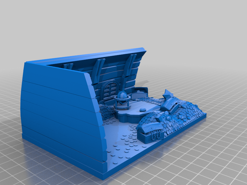 Archivo 3D gratuito Sala del Tesoro de Cortez de Paper Mario TTYD ...