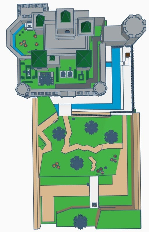 Free STL file Hyrule Castle (Low Poly)・3D print model to download・Cults