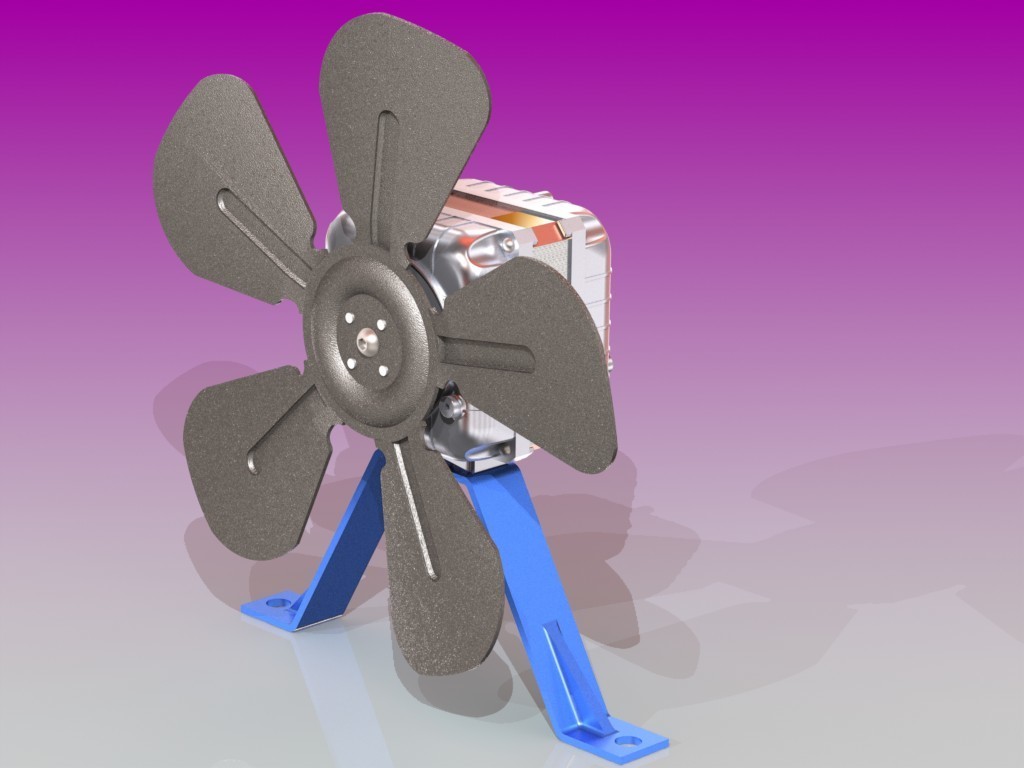 STL file Fan motor・3D printable model to download・Cults