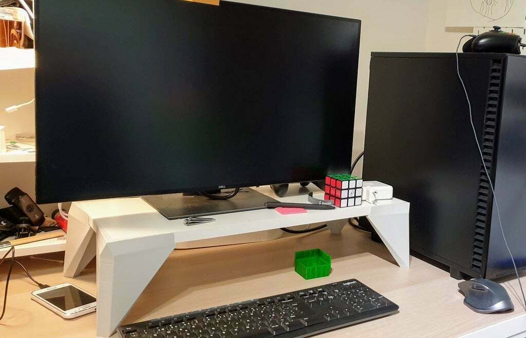 Free STL file Monitor Stand・3D print design to download・Cults