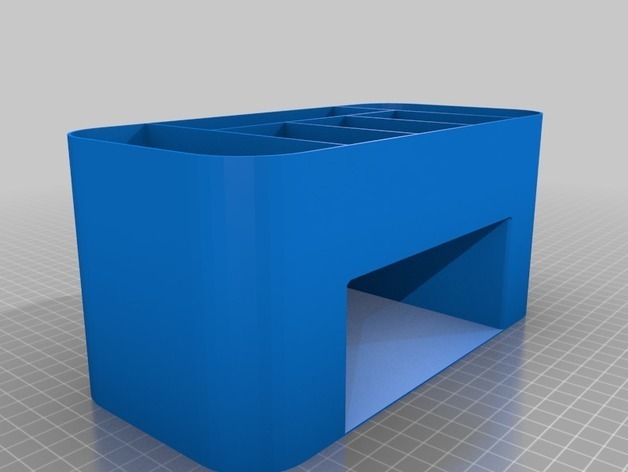 Free STL file Makeup_Organizer_Ma_Makeup Organizer, makeup, makeup box ...