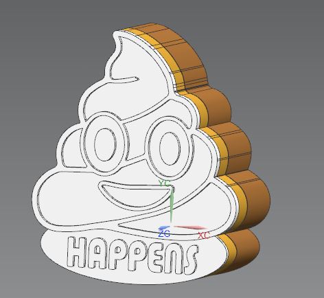 STL file WHATSAPP POOP, MERDE; Shit the SD BOX. 💩・3D printing model to ...