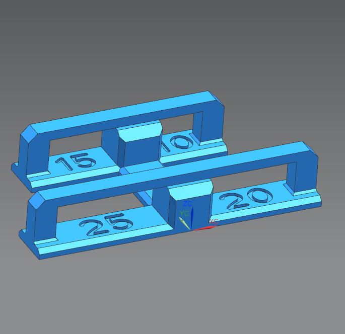 Free STL file filament test, bridge test, support structures test・3D ...