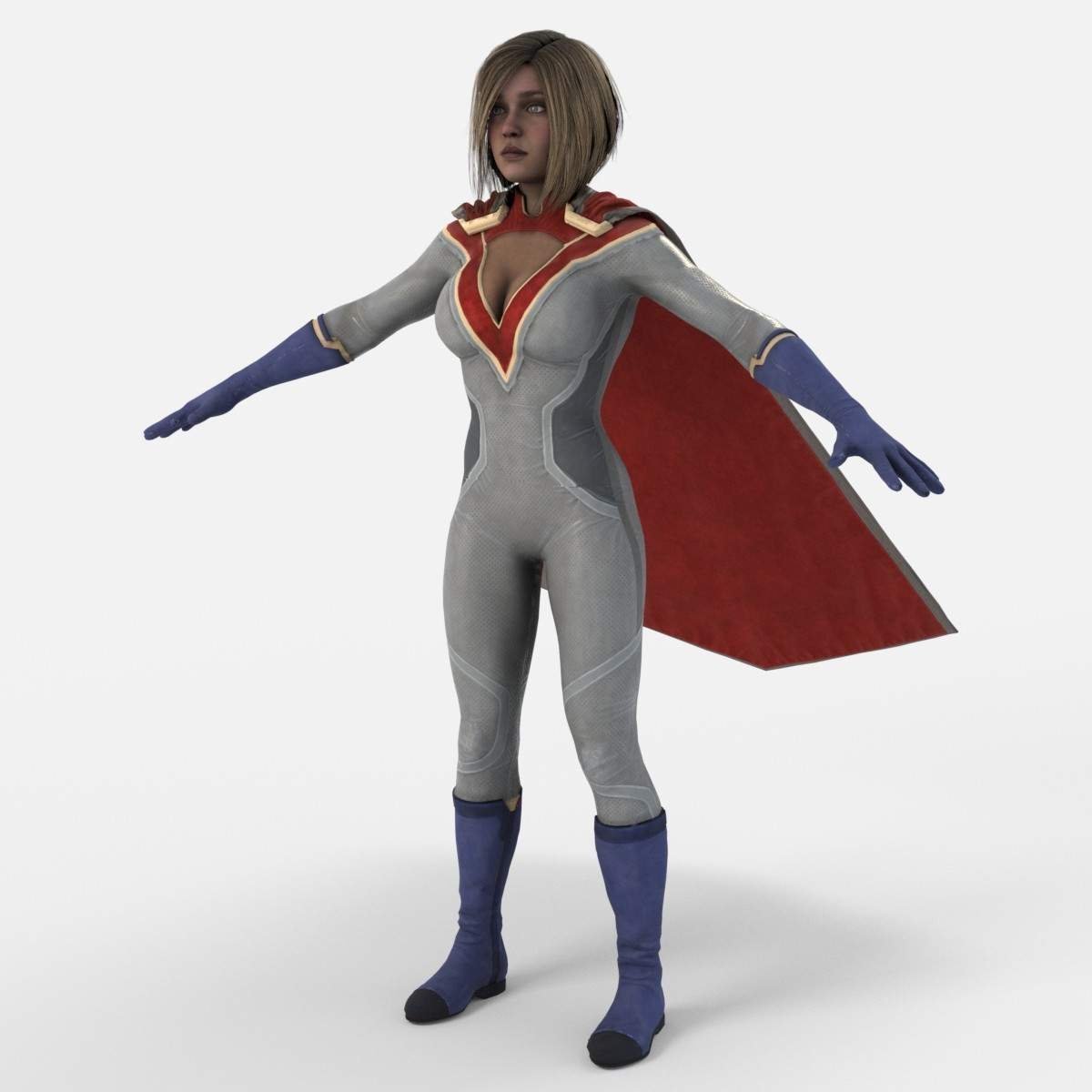 Free 3D file Power Girl from Injustice 2 3D Model・3D printable design ...