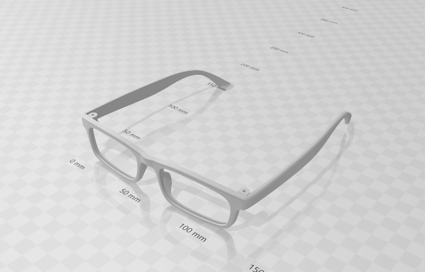 STL file Glasses 👓・3D print design to download・Cults