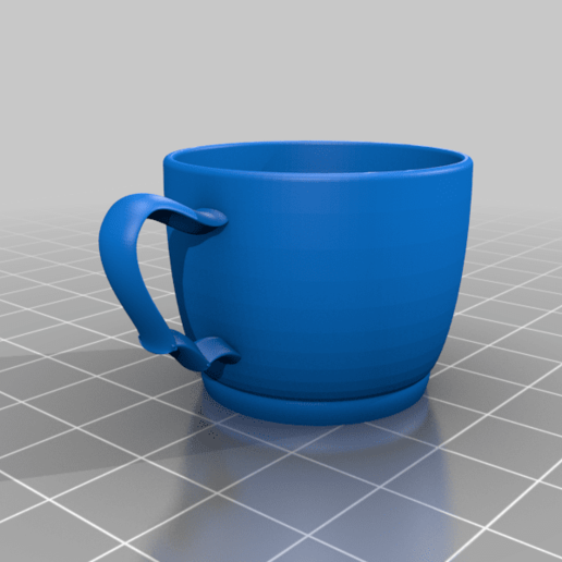 Download free STL file coffee cup collection 1:3 • 3D printable object ...