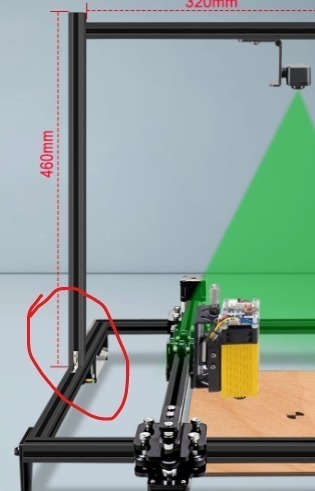 Free 3D file Laser engraver 20x20 frame joint for camera mount・Model to ...