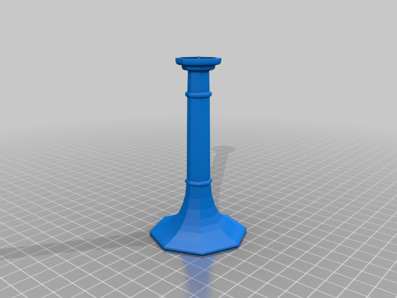 Free STL file Candlestick 🕯️・3D printable model to download・Cults