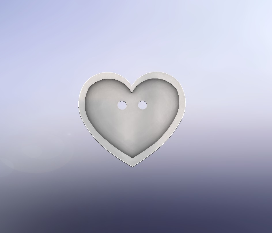 Archivo 3D gratis Corazón Botón Camisa・Objeto imprimible en 3D para ...