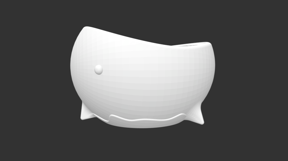 STL file BOWL SHARK・3D printer design to download・Cults