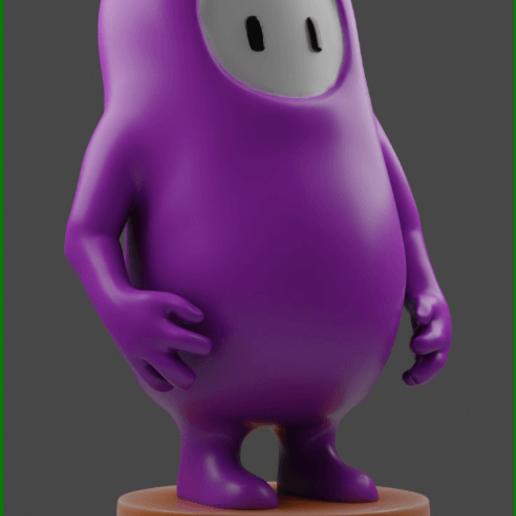 Download STL file Fall Guys • Object to 3D print ・ Cults