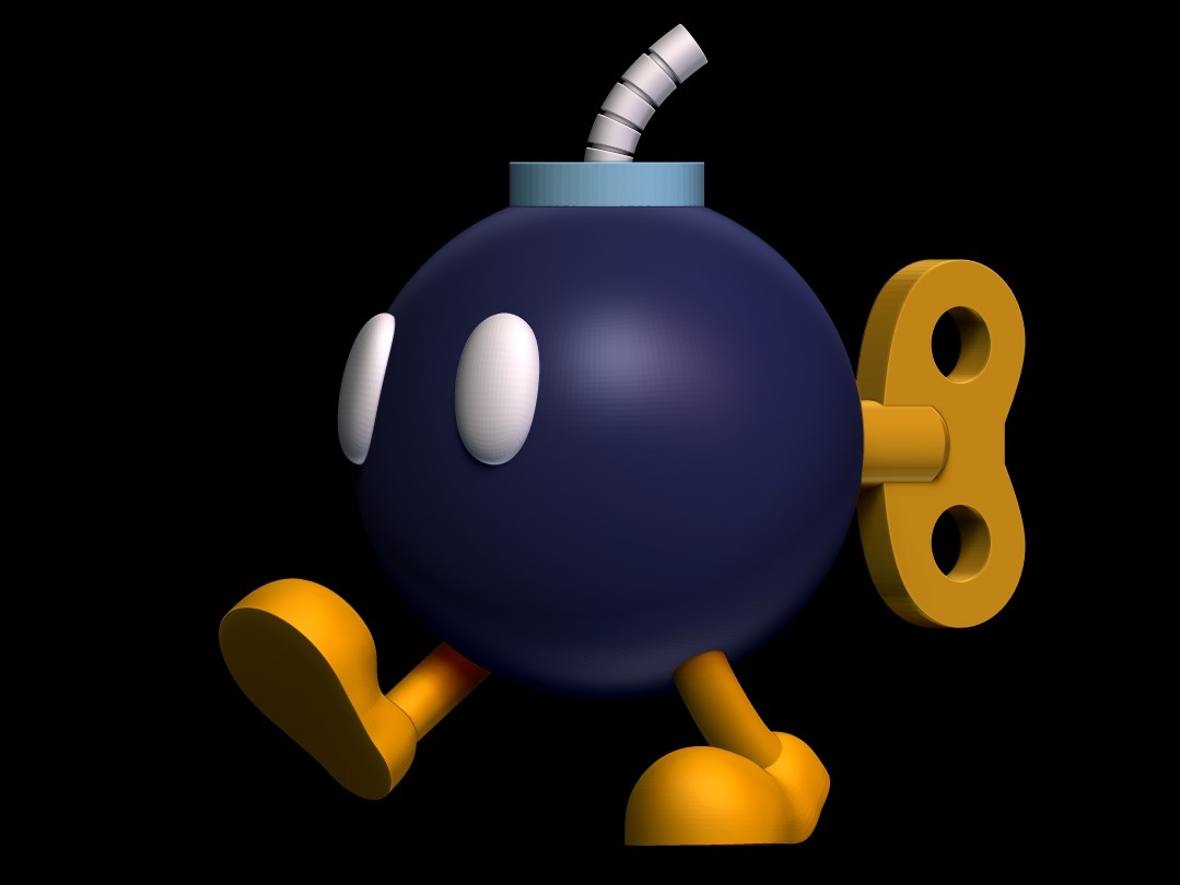 STL file BOB_OMB・3D printer design to download・Cults