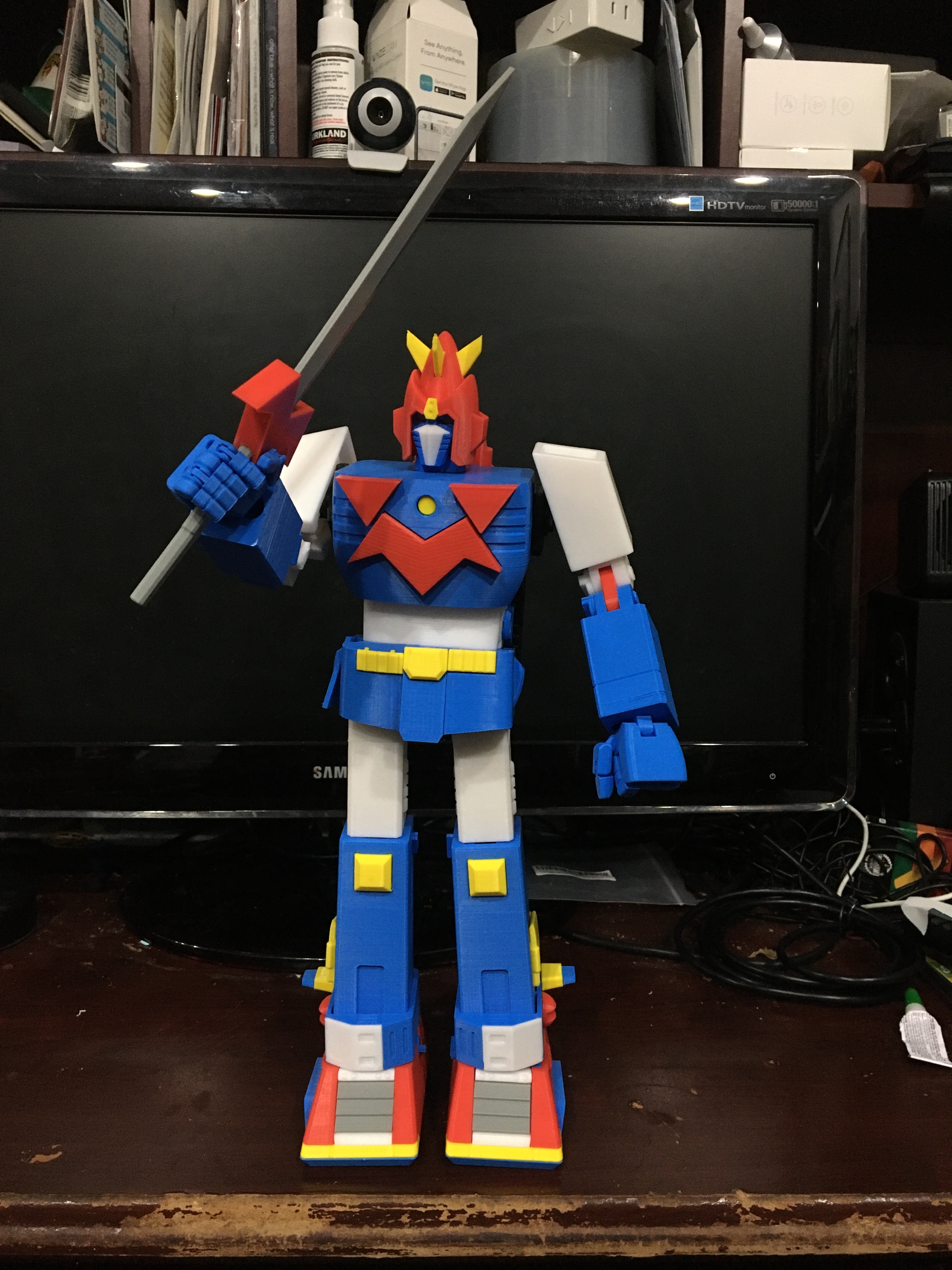 3D printing Voltes V - No Supports • made with Sovol SV01・Cults