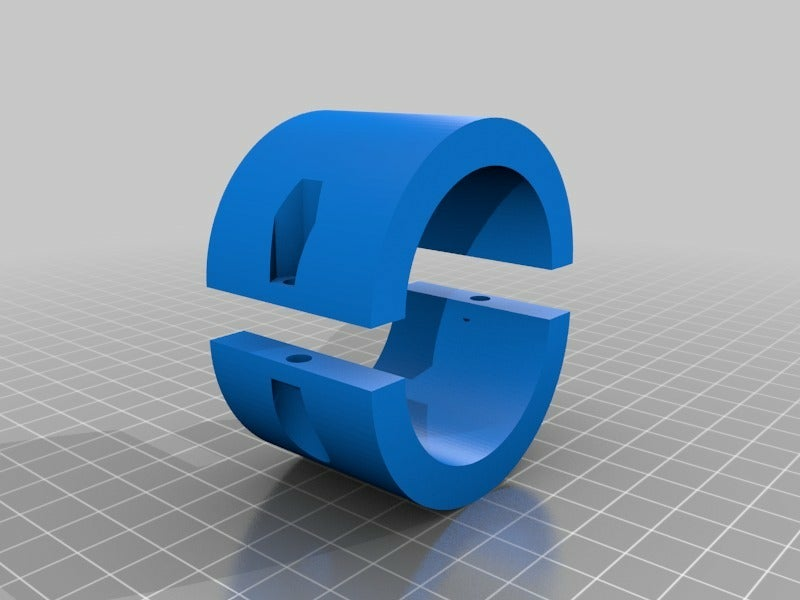 Free STL file 2 half tube 👽・3D printer design to download・Cults