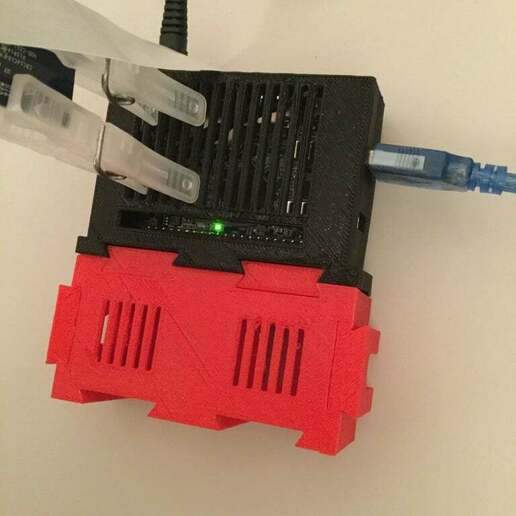 Download free STL file Modular box for electronic developments ...