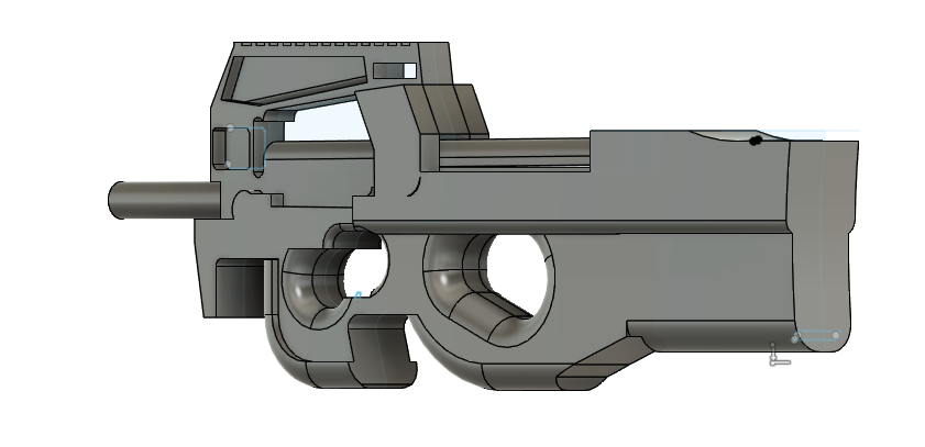 STL file P90・3D printable model to download・Cults