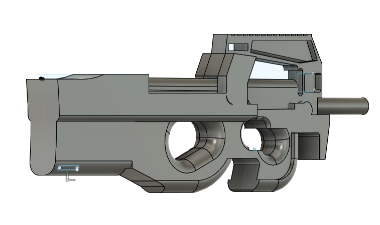 STL file P90・3D printable model to download・Cults