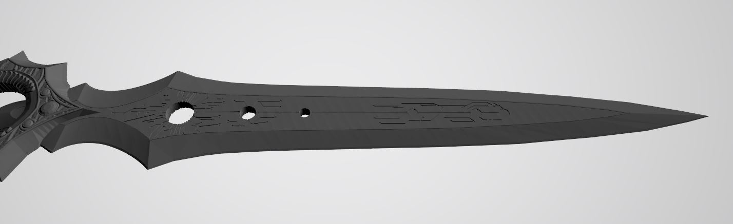 STL file Infinity blade ♾️・3D printing design to download・Cults