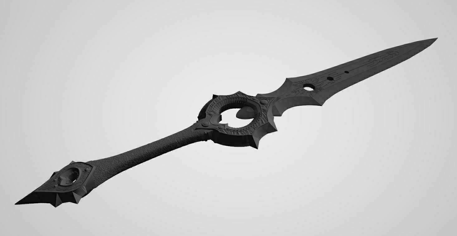 STL file Infinity blade ♾️・3D printing design to download・Cults