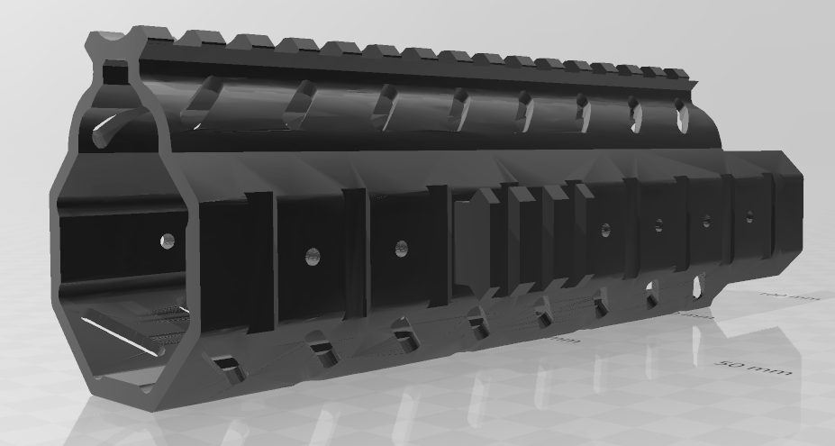 Free STL file different handguard for MPX by Igniz・3D printer design to ...