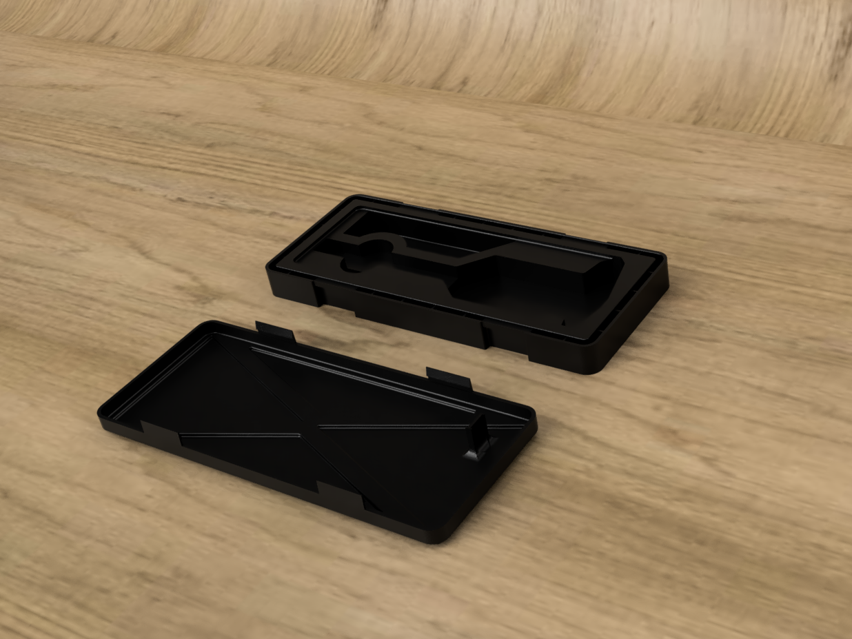 STL file Caliper Safety Box 6 in・3D printing design to download・Cults