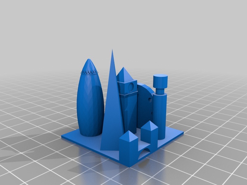 Free 3D file A Teeny-tiny London・Design to download and 3D print・Cults