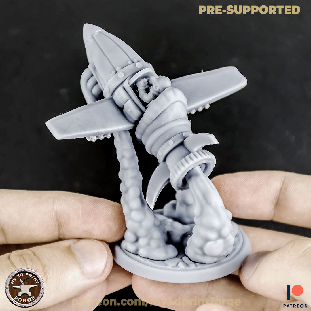 Archivo 3D Gnome Rocket Plane Pilot・Objeto imprimible en 3D para ...