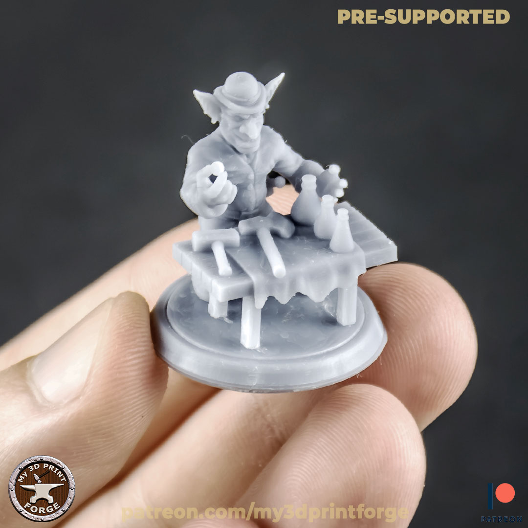 3D file Goblin Merchant・3D printing model to download・Cults