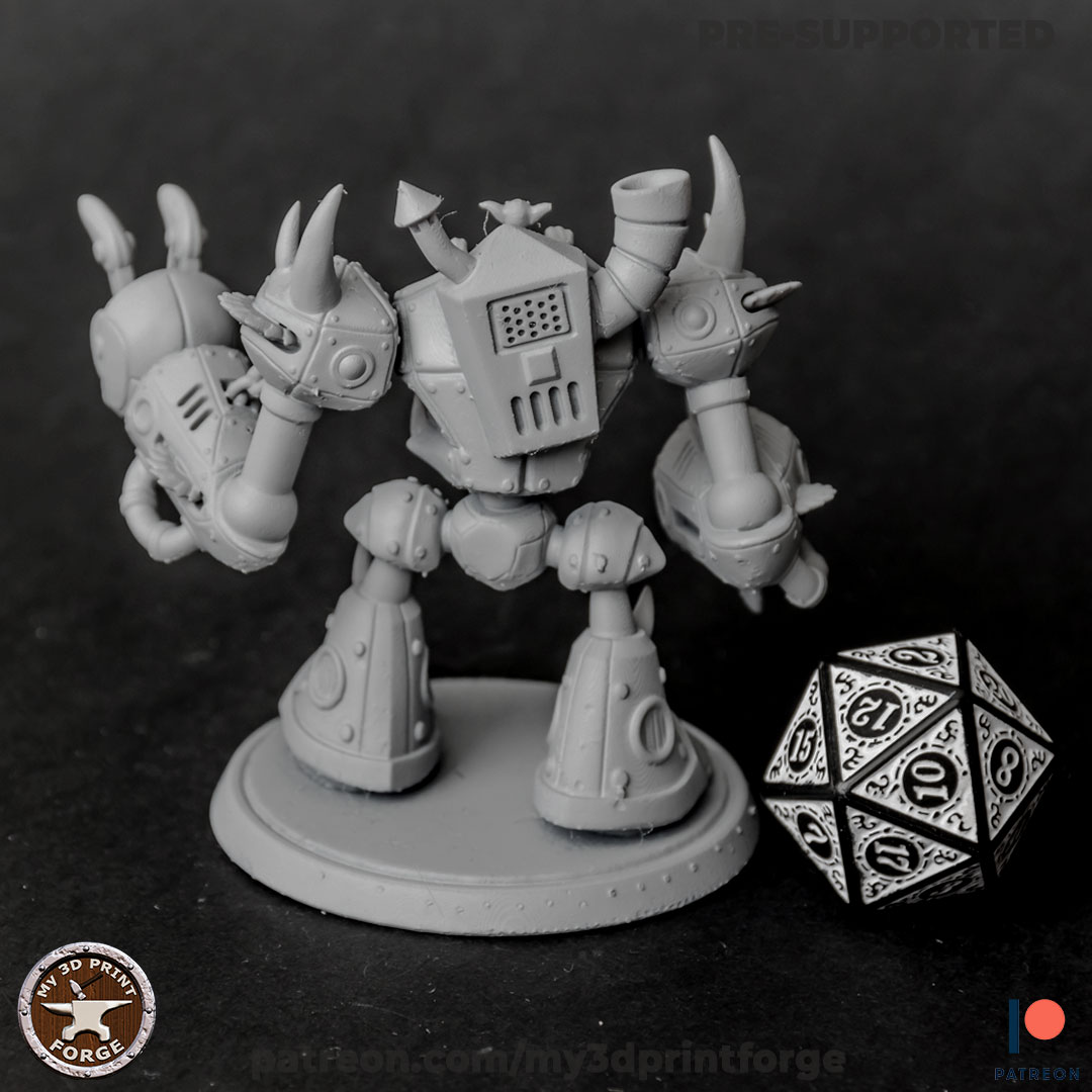 3D file Goblin Robot Shredder 👺・3D print design to download・Cults