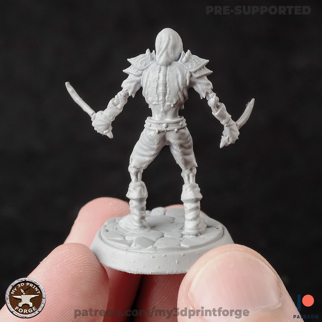 3D file Undead Rogue・3D printable design to download・Cults