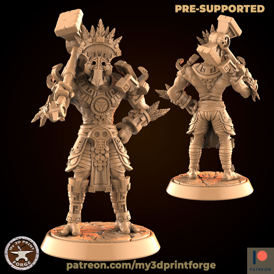 3D file Tribe Troll Paladin・3D printer design to download・Cults