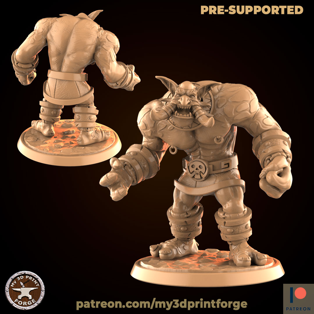 3D file Dire Troll 🧌・3D printable model to download・Cults